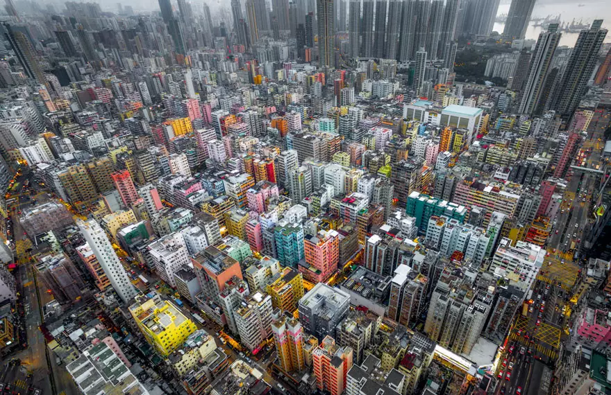 Droonifotograafia Hongkongi tihedus Andy Yeung 5