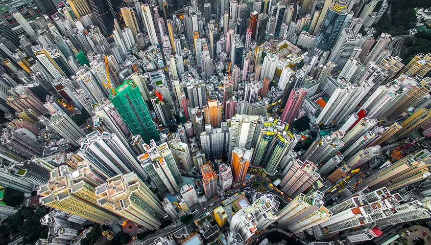 Fotografowanie dronem Hongkong Gęstość Andy Yeung 3