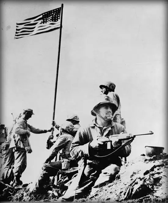 Weź prawdziwe zdjęcie Iwo Jimy
