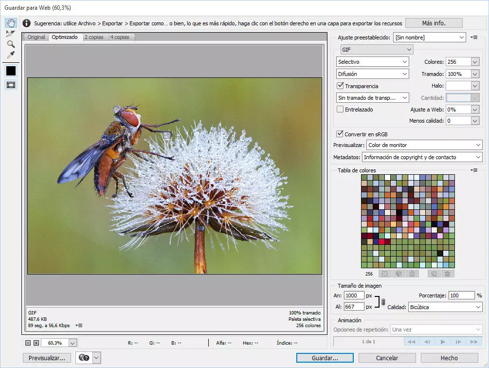 Uložit pro web v aplikaci Adobe Photoshop CC