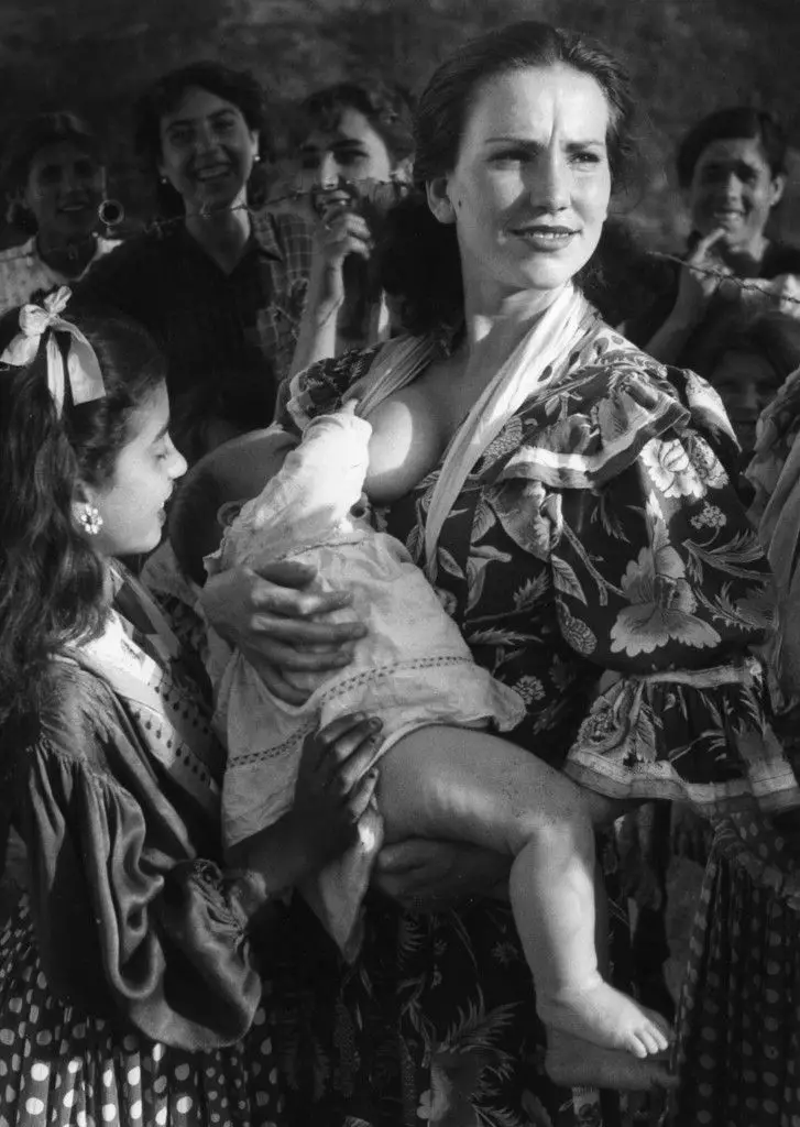 Sacro Monte Granada'nın Çingene Kadını 1951 C Jean Dieuzaide