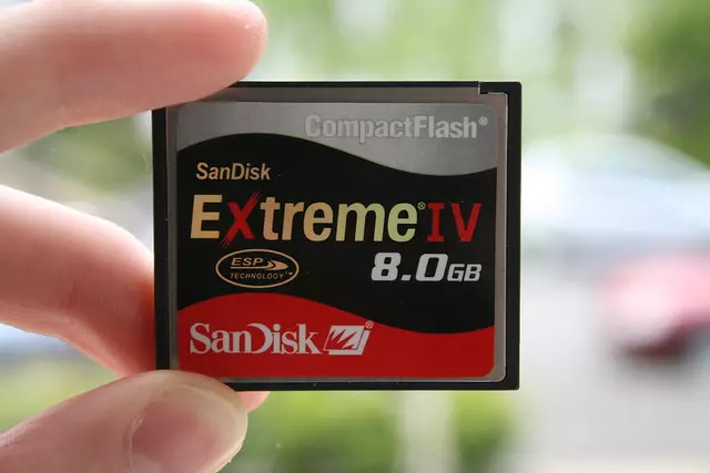 „SanDisk Extreme IV 8GB Compact Flash“ kortelė