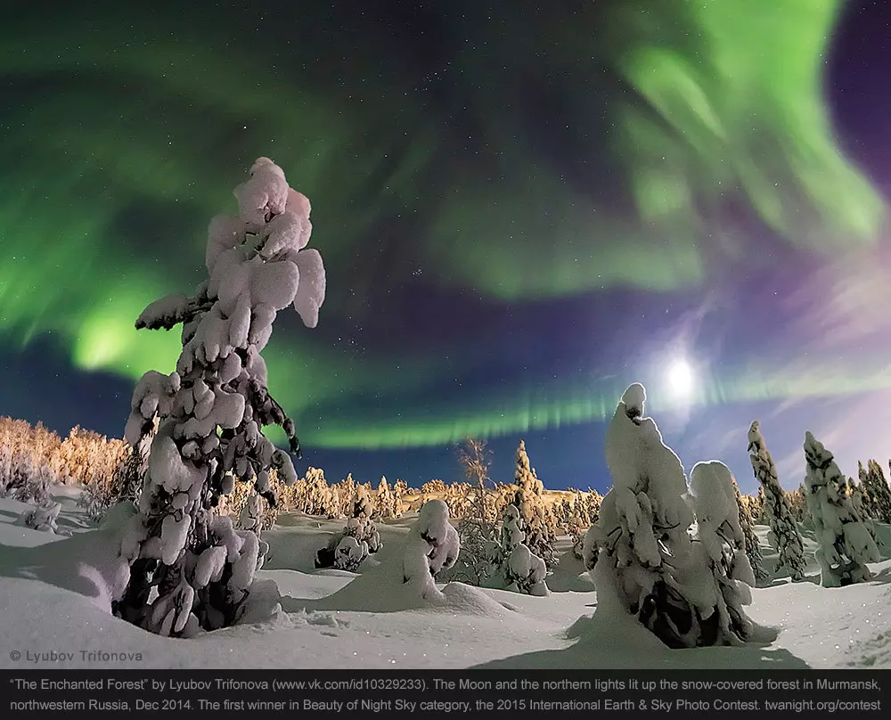 2015 Халықаралық Жер және Аспан фотосуреттер байқауының әсерлі фотосуреттерін қараңыз