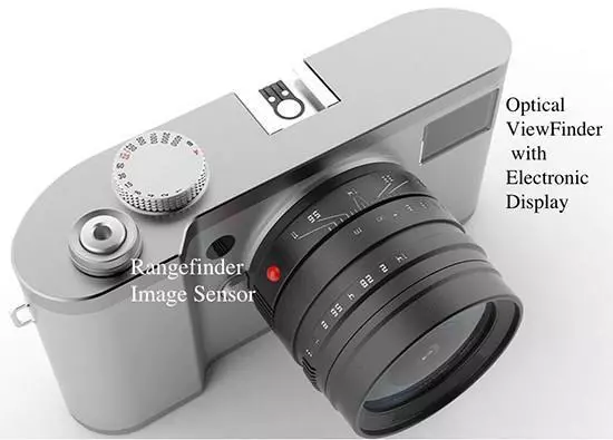 Full Frame digitální dálkoměrný fotoaparát Konost s bajonetem Leica M