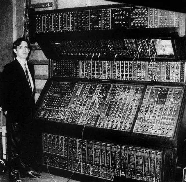 Hans Zimmer And A Moog Synthesizer, 1970