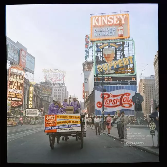 Times Square ឆ្នាំ 1947