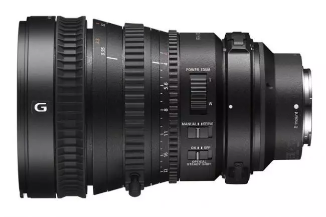 Sony FE PZ 28-135mm f/4 G OSS ny antsipiriany rehetra momba ny fakantsary zoom misy maotera feno voalohany eran-tany