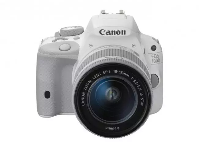 The smallest and lightest DSLR, the Canon EOS 100D, just came out in white