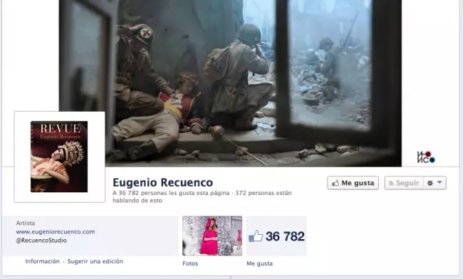 Eugenio Recuenco ၏ဖေ့စ်ဘွတ်ခ်