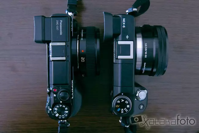 Lumix GX7 vs سوني NEX-6