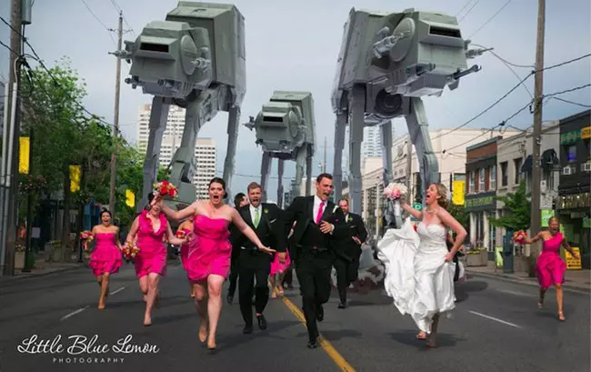 esküvő és sci-fi